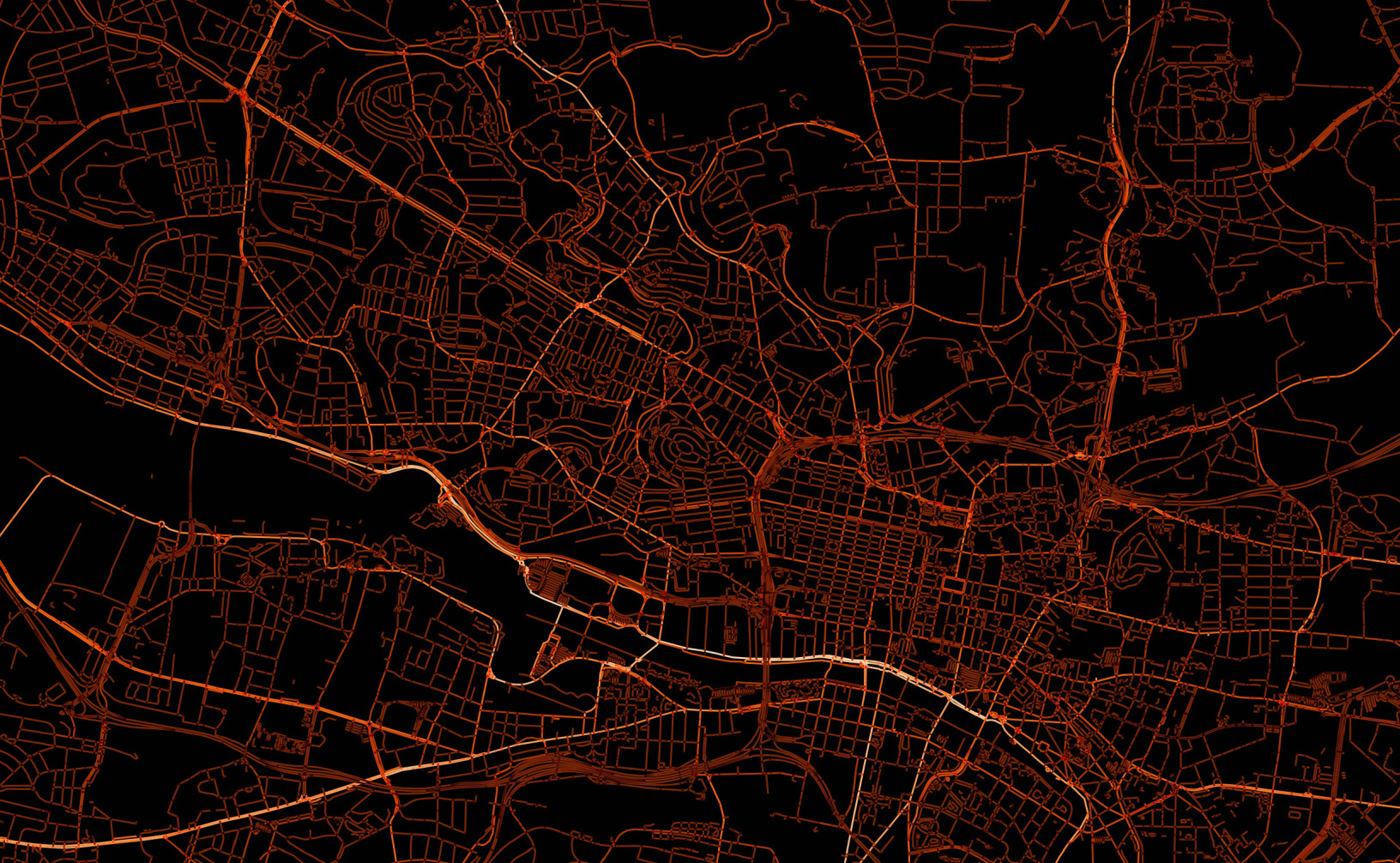 Strava Metro: Mapping Overall Route Choice – Urban Data Cyclist